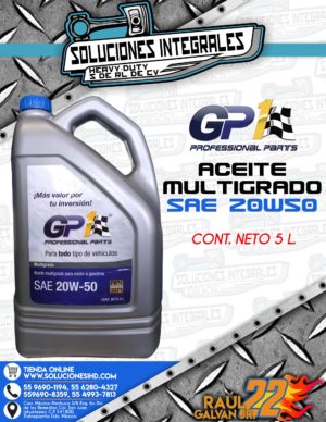 GP1 ACEITE SEMI-SINTÉTICO SAE 15W-40 – Soluciones IHD