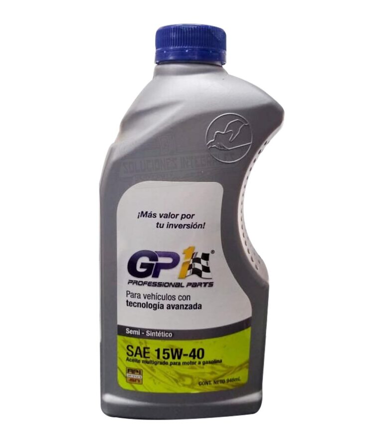 GP1 ACEITE SEMI-SINTÉTICO SAE 15W-40 – Soluciones IHD