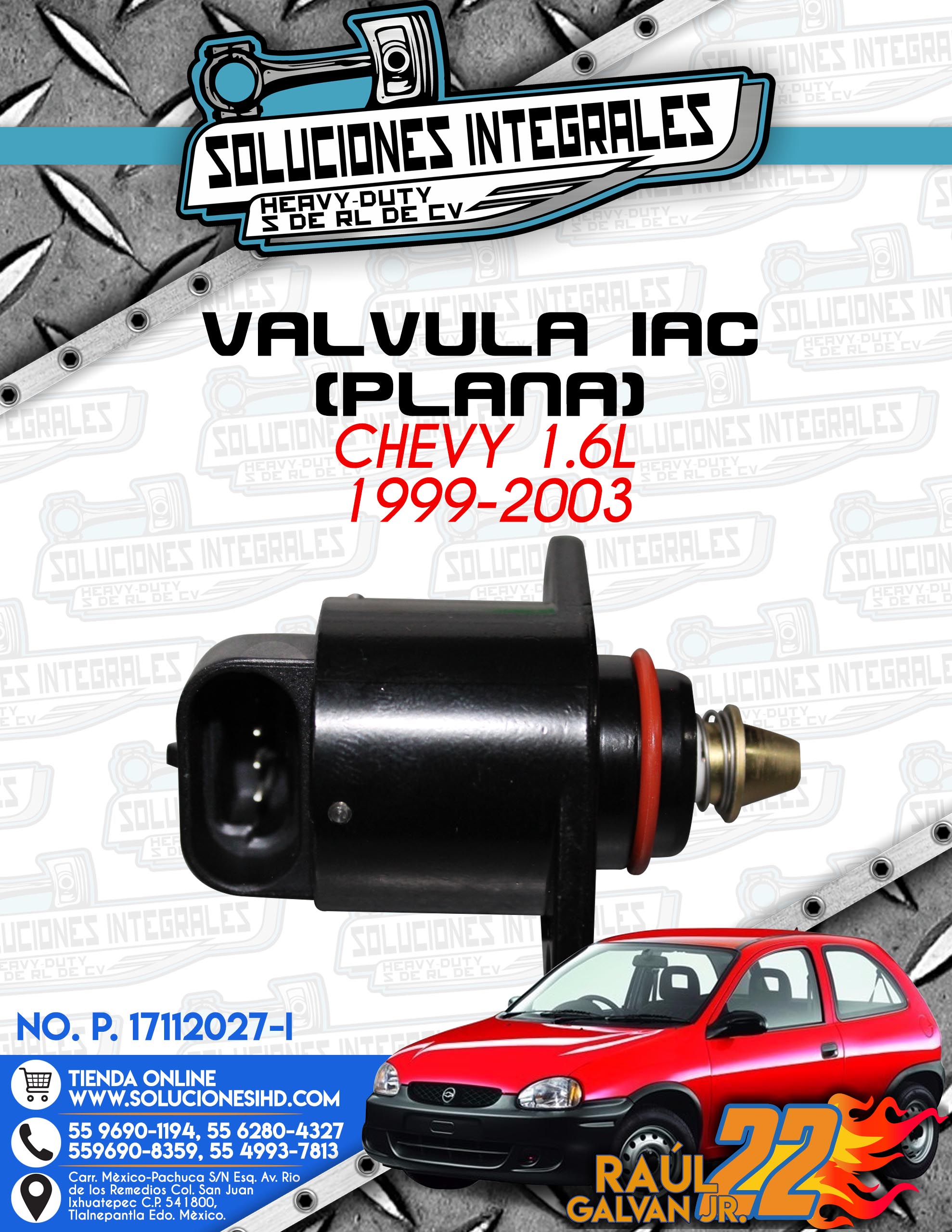 Valvula Iac Chevy Monza Spyder