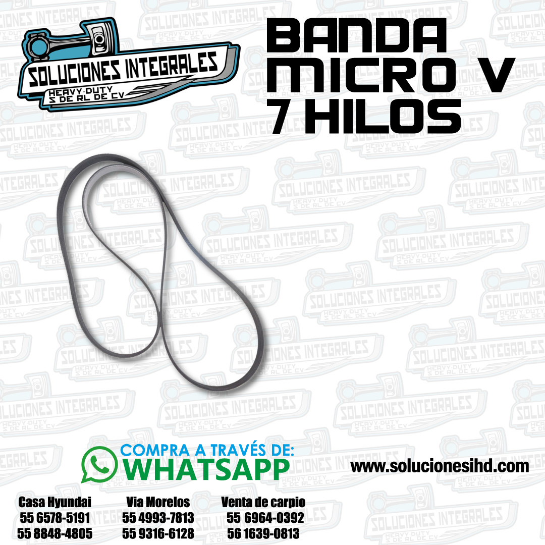 BANDA MICRO V 7 HILOS - Soluciones IHD